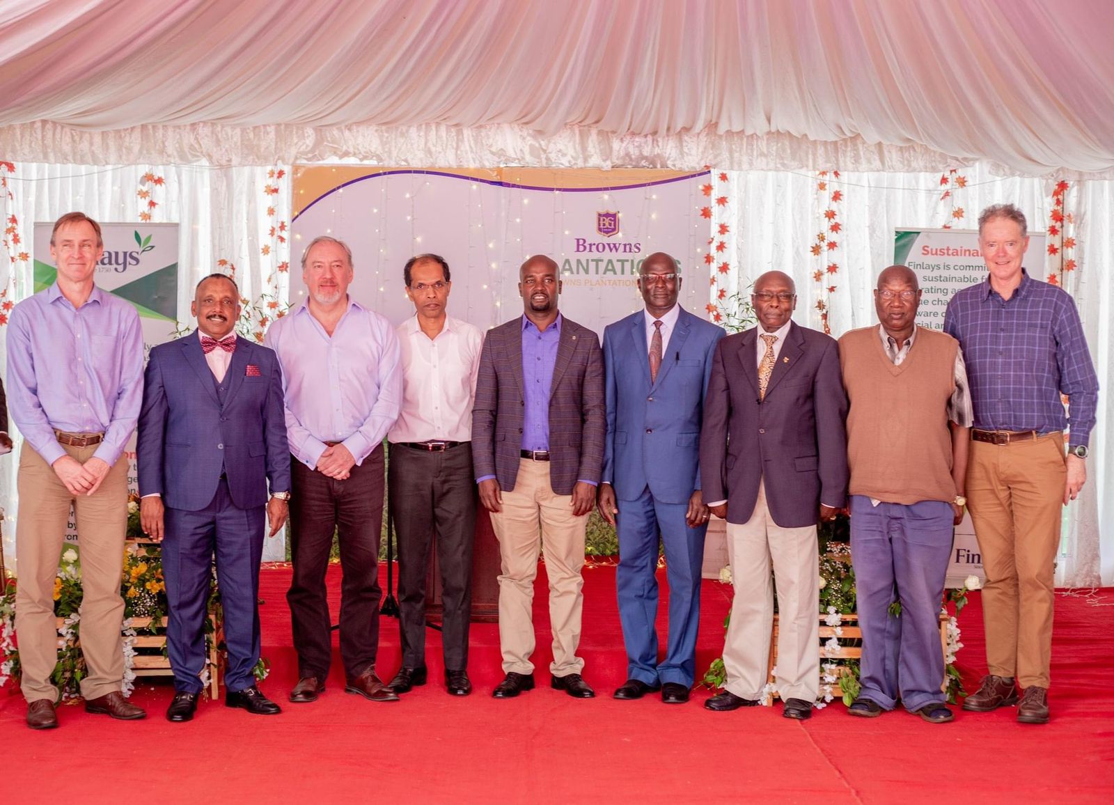 James Finlay(K) official handing-over ceremony - KIPSIGIS HIGHLANDS MCS LTD